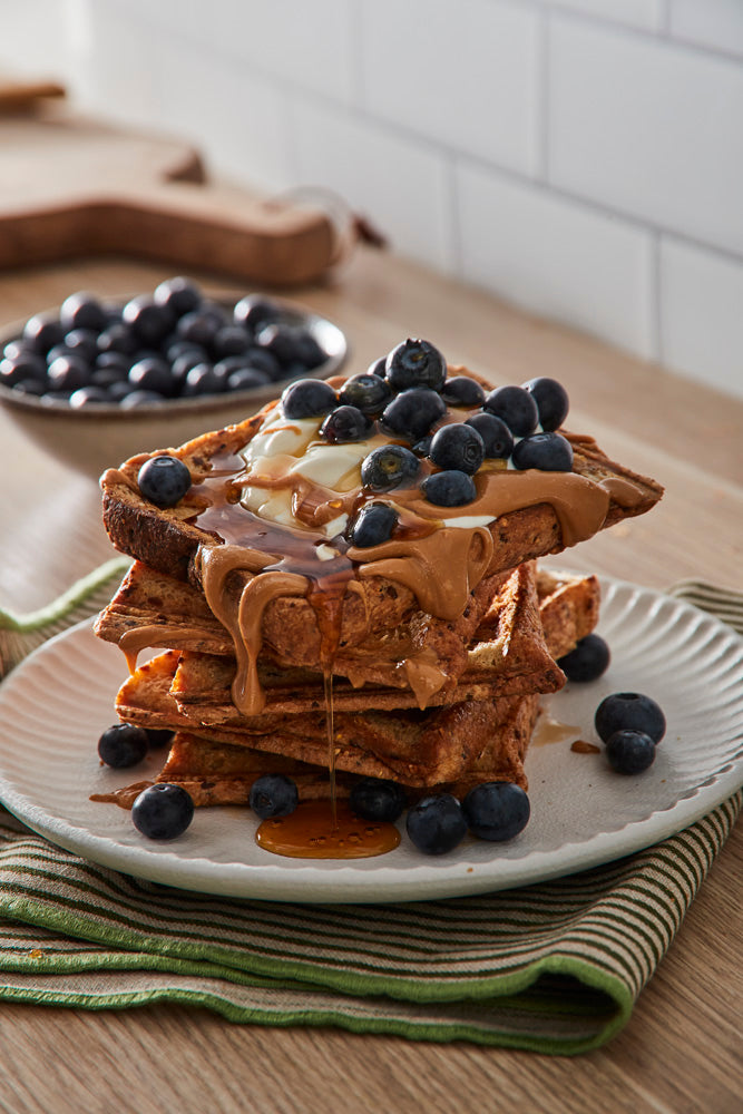 Hi-Protein Low Carb Bread Waffles Recipe – Bakers Delight